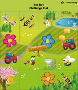 Bee Bot Challenge - Bee Bot Mat - Activity 2 - 2B Enterprising