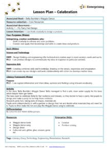 Celebration - Lesson Plan - 2B Enterprising