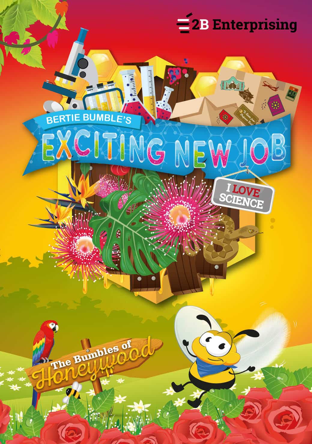 Bertie Bumble's Exciting New Job - Storybook - 2B Enterprising